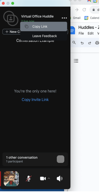Zoom Huddles – Zoom Guided Tour